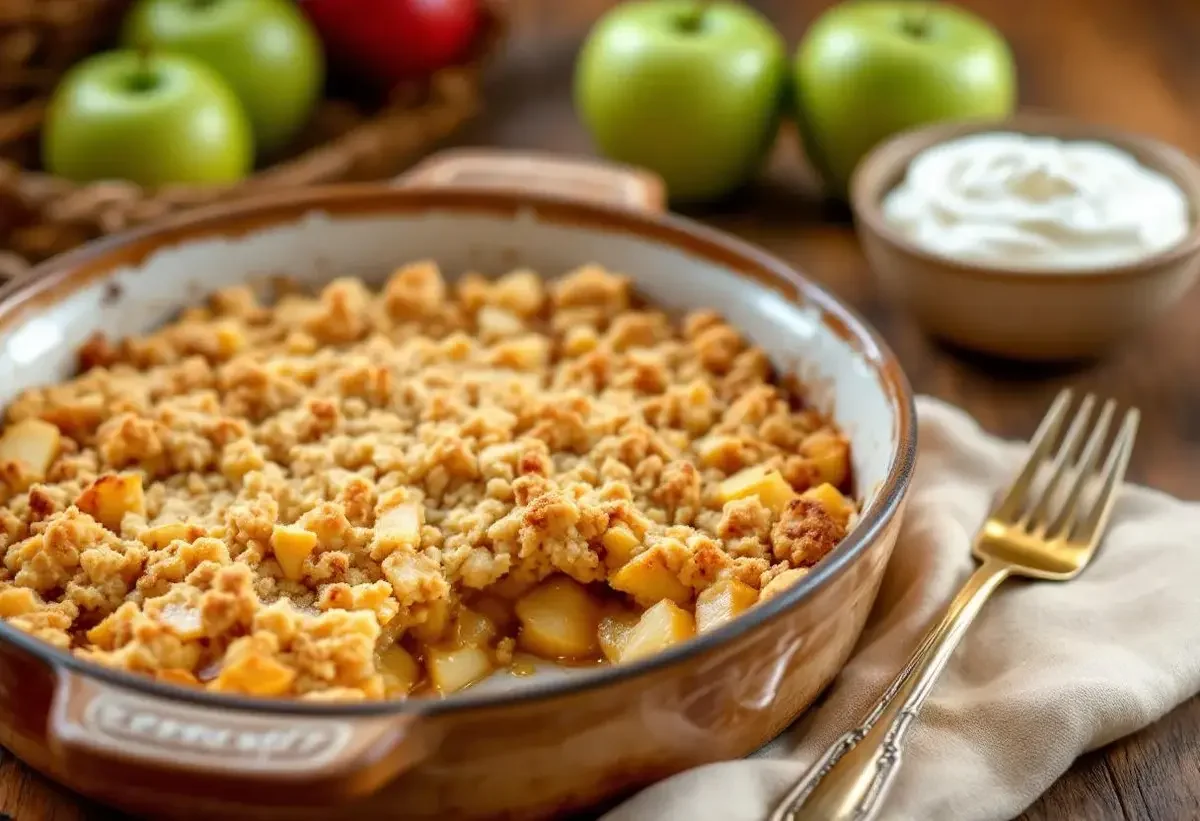 « Mon crumble sans beurre fait fureur » : cette recette légère va vous ...