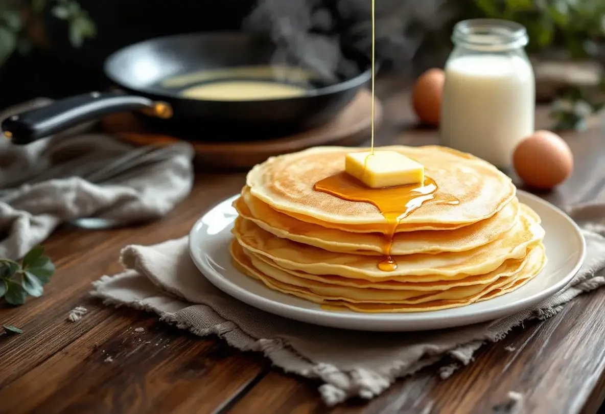 Moelleuses, dorées, inratables : les crêpes express de Cyril Lignac ...